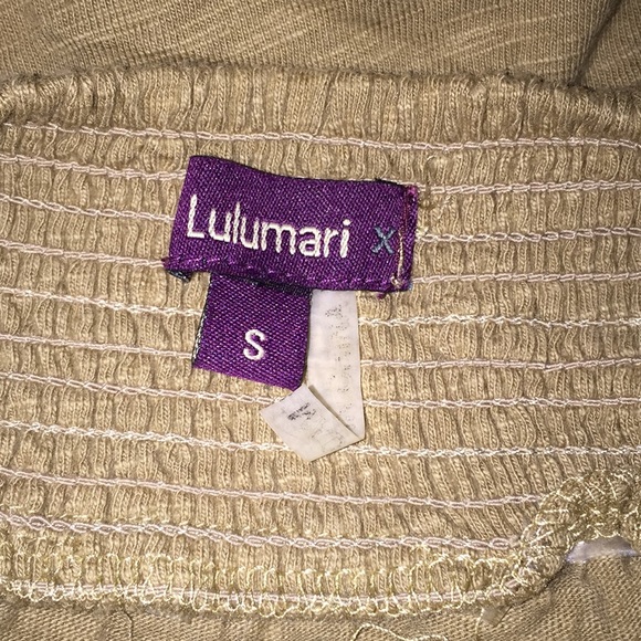 Lulumari | Tops | Lulumari Artistic Strapless Womans Small | Poshmark